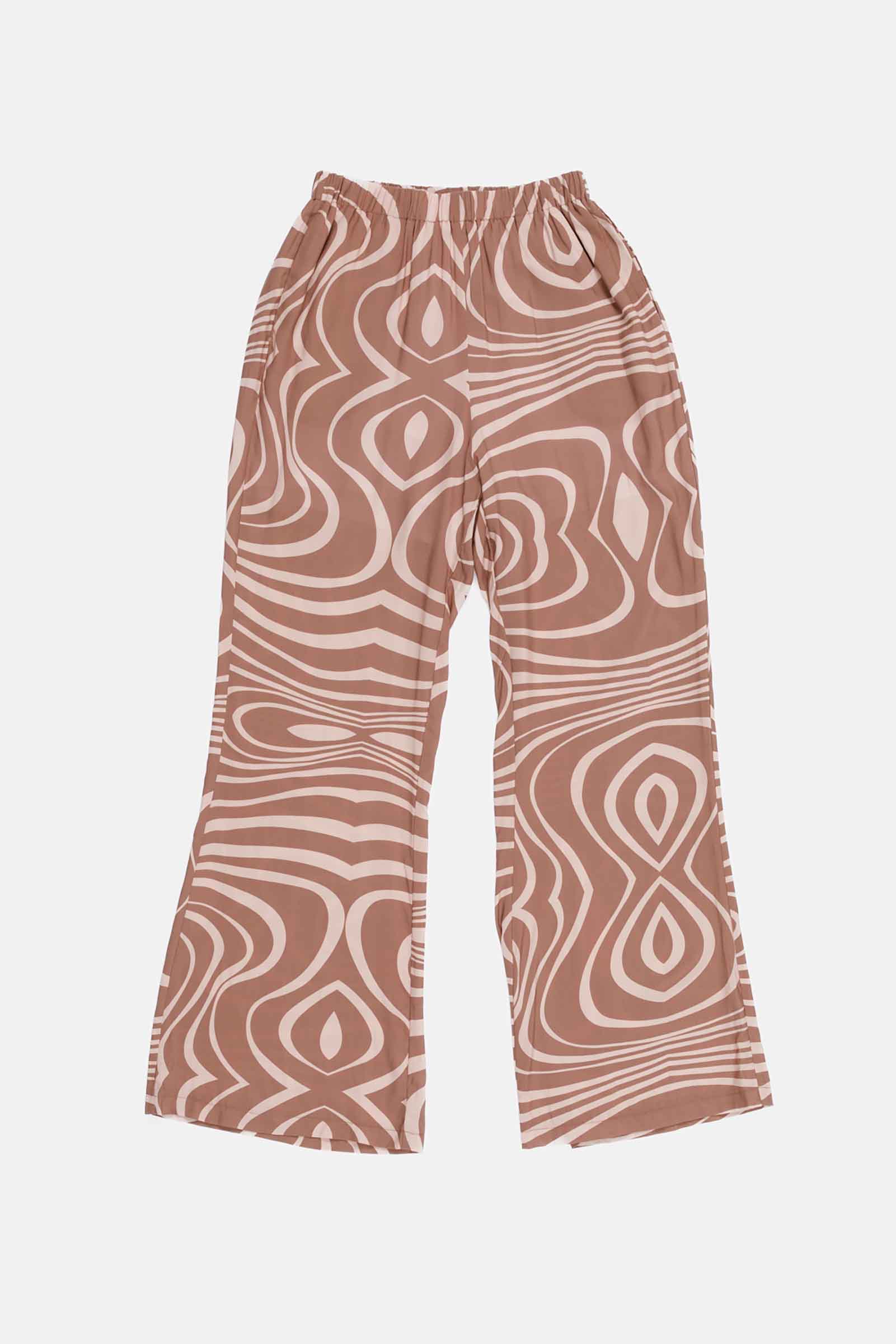 Swirl Pants Organic Brown | Andorwith Surfwear Australia